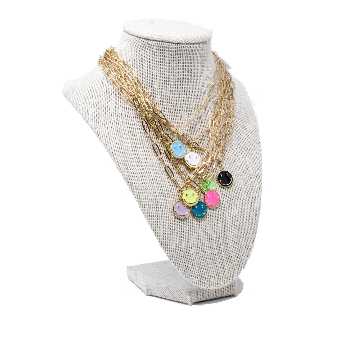 Smiley Face Necklace – Mary Kathryn Design